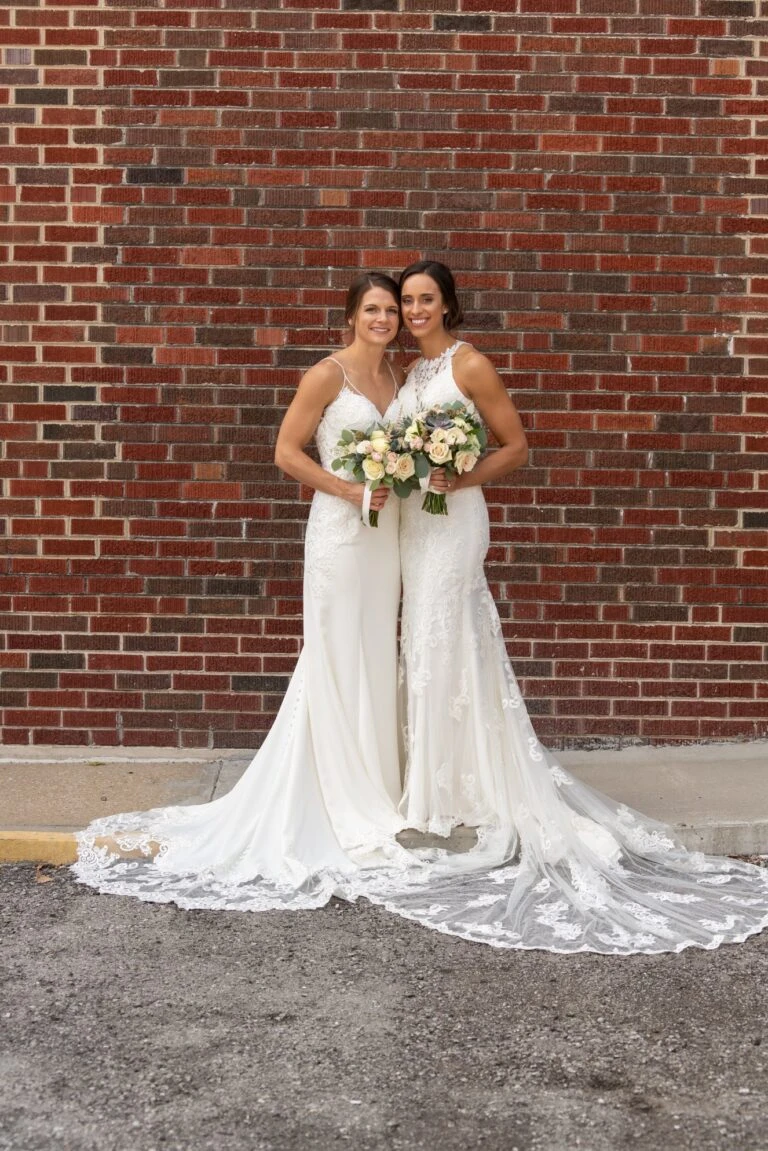 Real True Society Brides Laura Hanf-Patrick and Rachel Hanf-Patrick ...